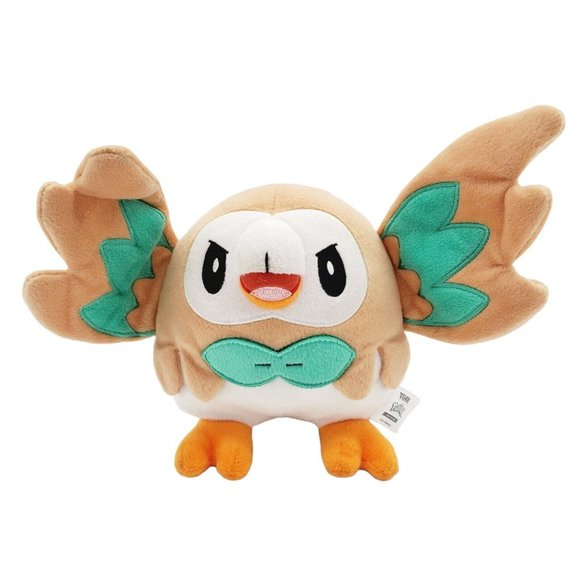 Tomy Inc | Toys | 27 Tomy Pokemon Rowlet Owl Bird Stuffed Animal 8 ...